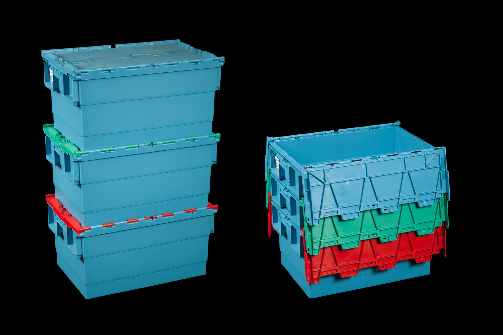 Security Tote Box 600 x 400 x 300mm 57L @ Security Seals Online by B-Sealed