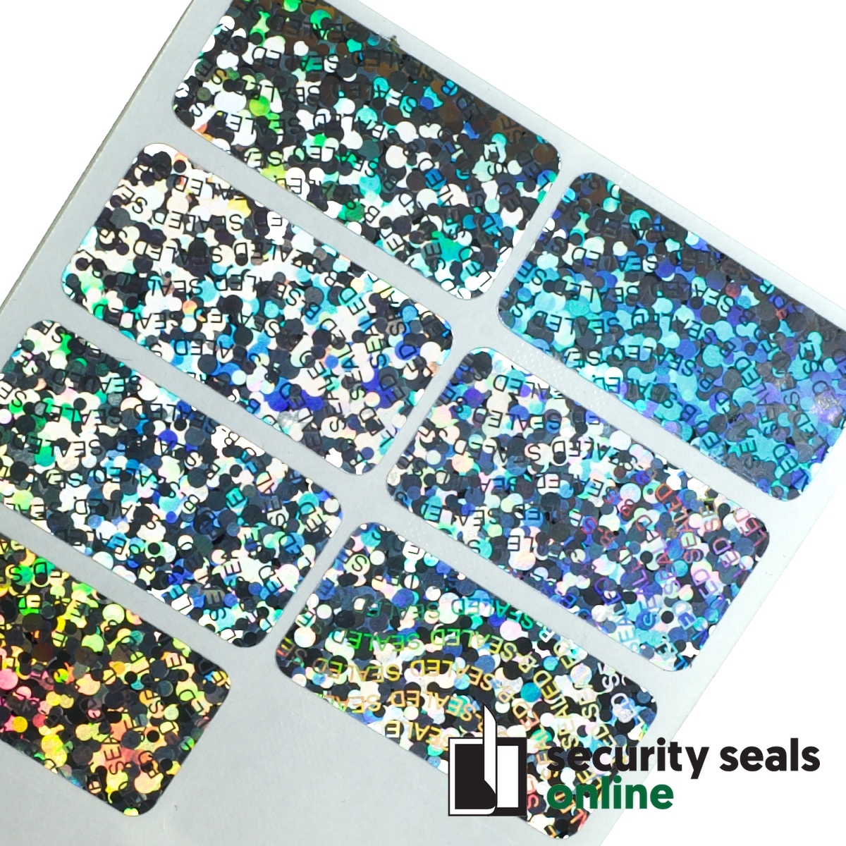 X-Safe 40x20mm Holographic Label Crystal-artwork @ Security Seals ...