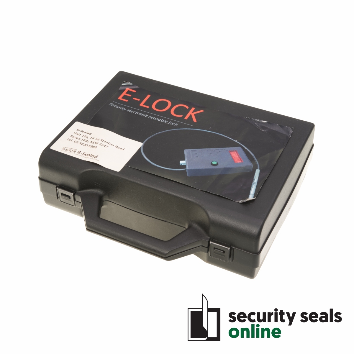 DEMO UNIT e-Lock Standard electronic seals @ Security Seals Online by B ... DEMO UNIT e-Lock Standard electronic seals @ Security Seals Online by B ...