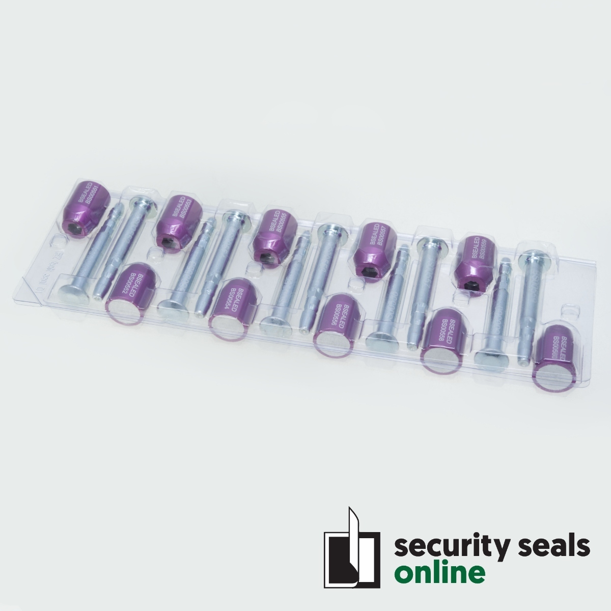 EnaBolt 8 all-metal Security Bolt Seals @ Security Seals Online by B-Sealed