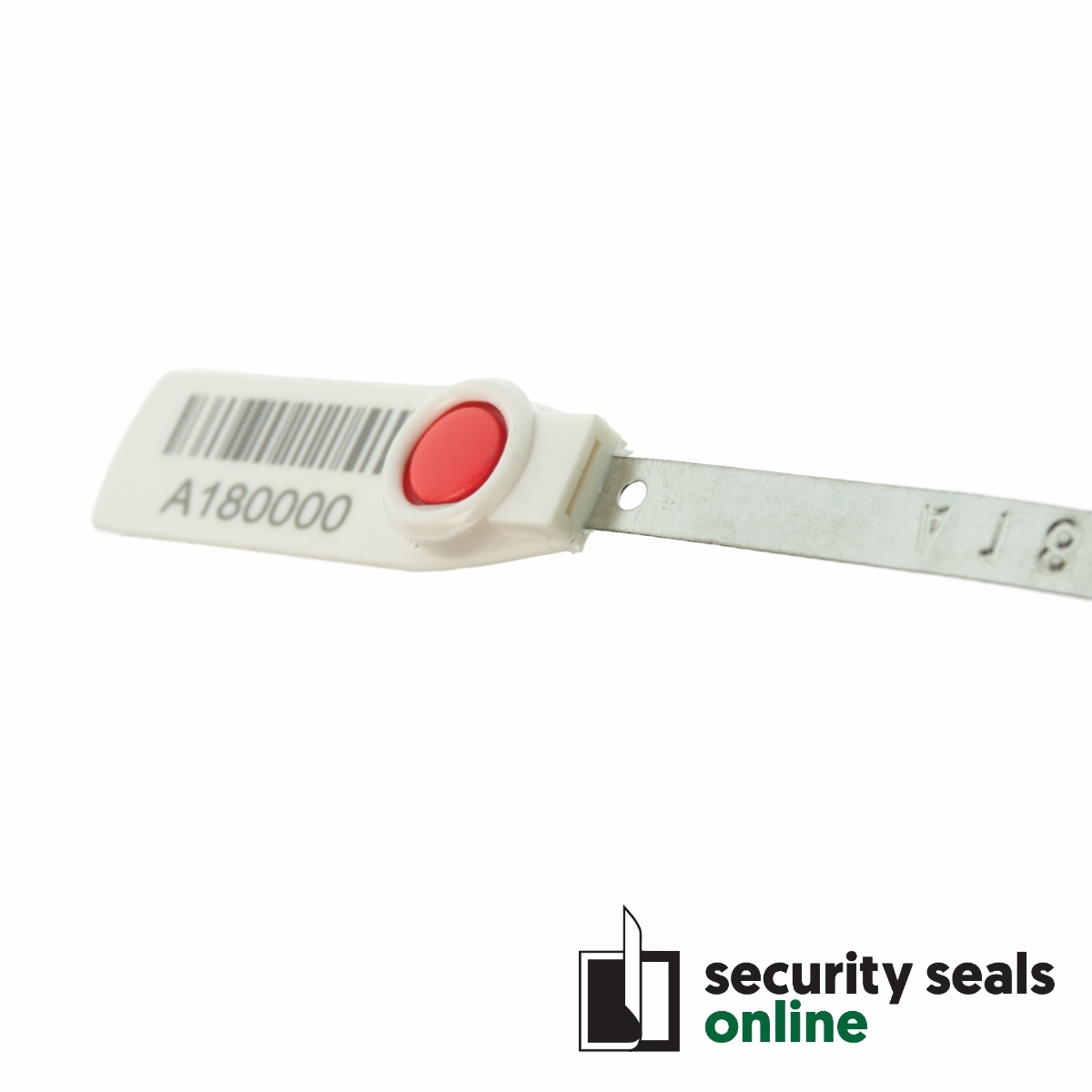 EnaStrip 1a Metal barcoded strip seal @ Security Seals Online by B-Sealed