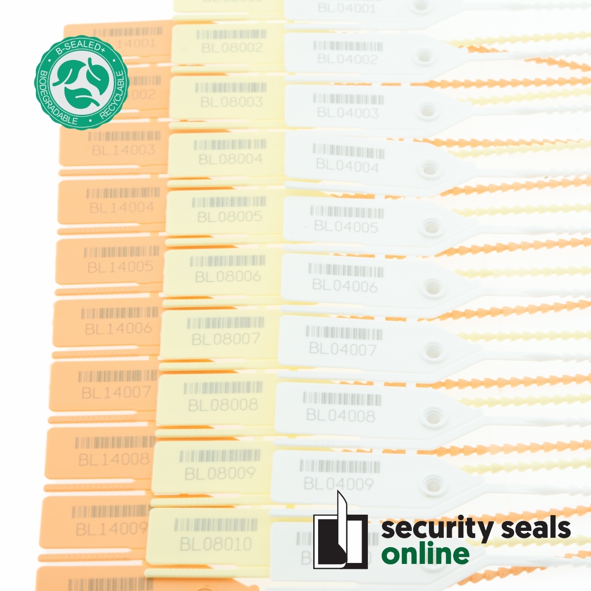 LightLock V2 customised plastic tamper evident pull-tight seals ...