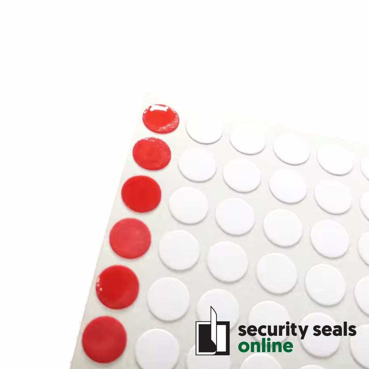 X-Safe 6mm round Water Indicator Label @ Security Seals Online by B-Sealed