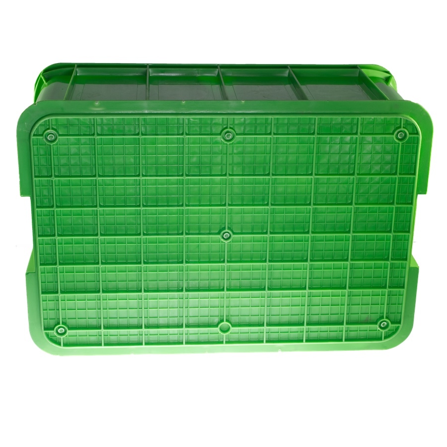 Solid Crate 628 x 420 x 254mm 48L with lid @ Security Seals Online by B ...