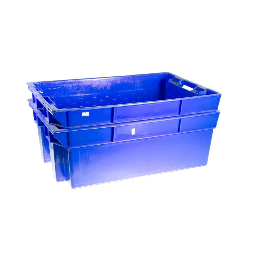 Stack and Nest Crate 582 x 384 x 207mm 35L @ Security Seals Online by B ...