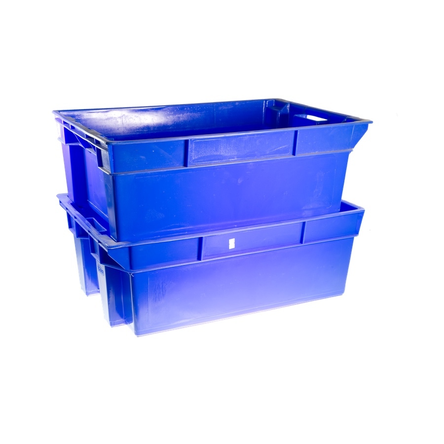 Stack and Nest Crate 582 x 384 x 207mm 35L @ Security Seals Online by B ...