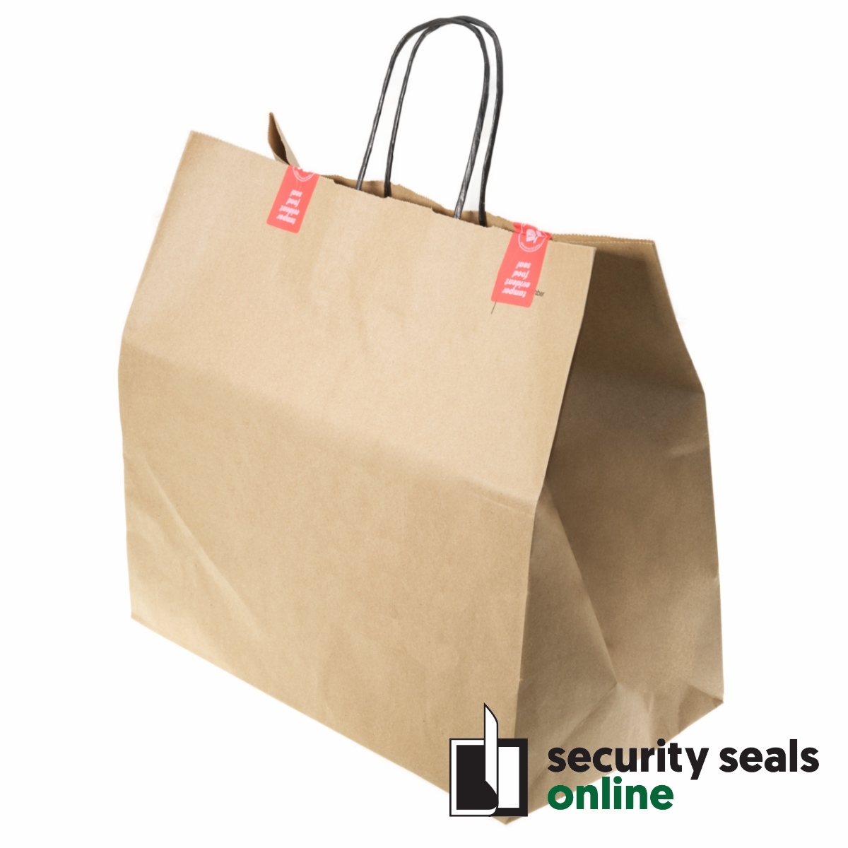 X-Safe 25x75mm Food delivery tamper evident labels @ Security Seals ...