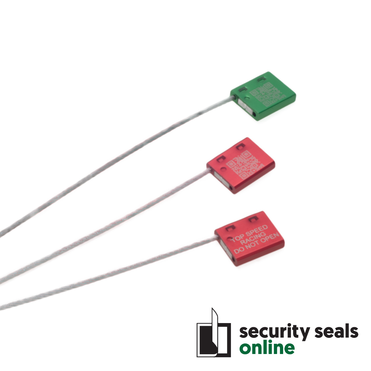 CarSeal 2.5mm+ 4000mm length tamper evident cable wire seals @ Security ...