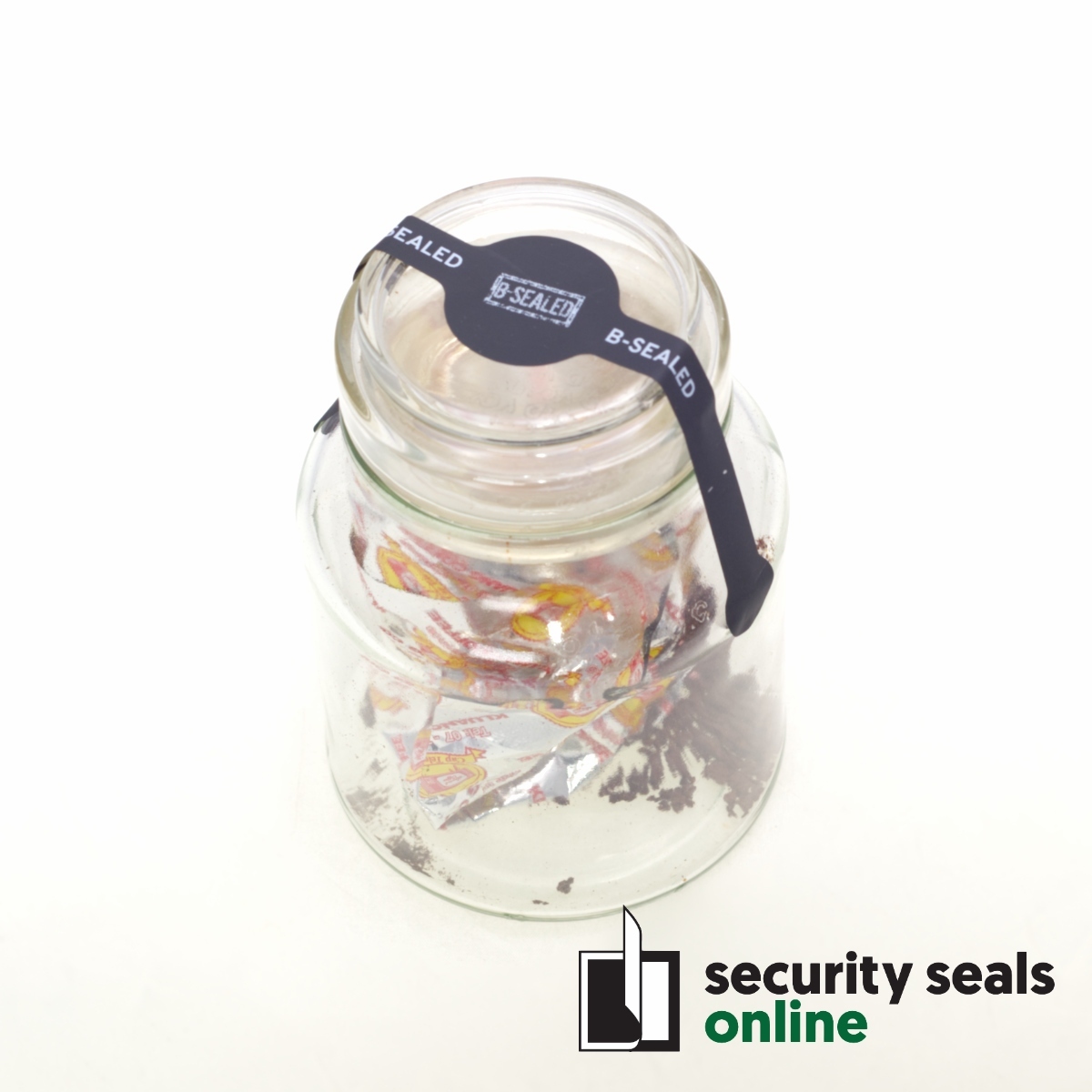X-Safe 180x30mm bottle and jar security labels @ Security Seals Online ...