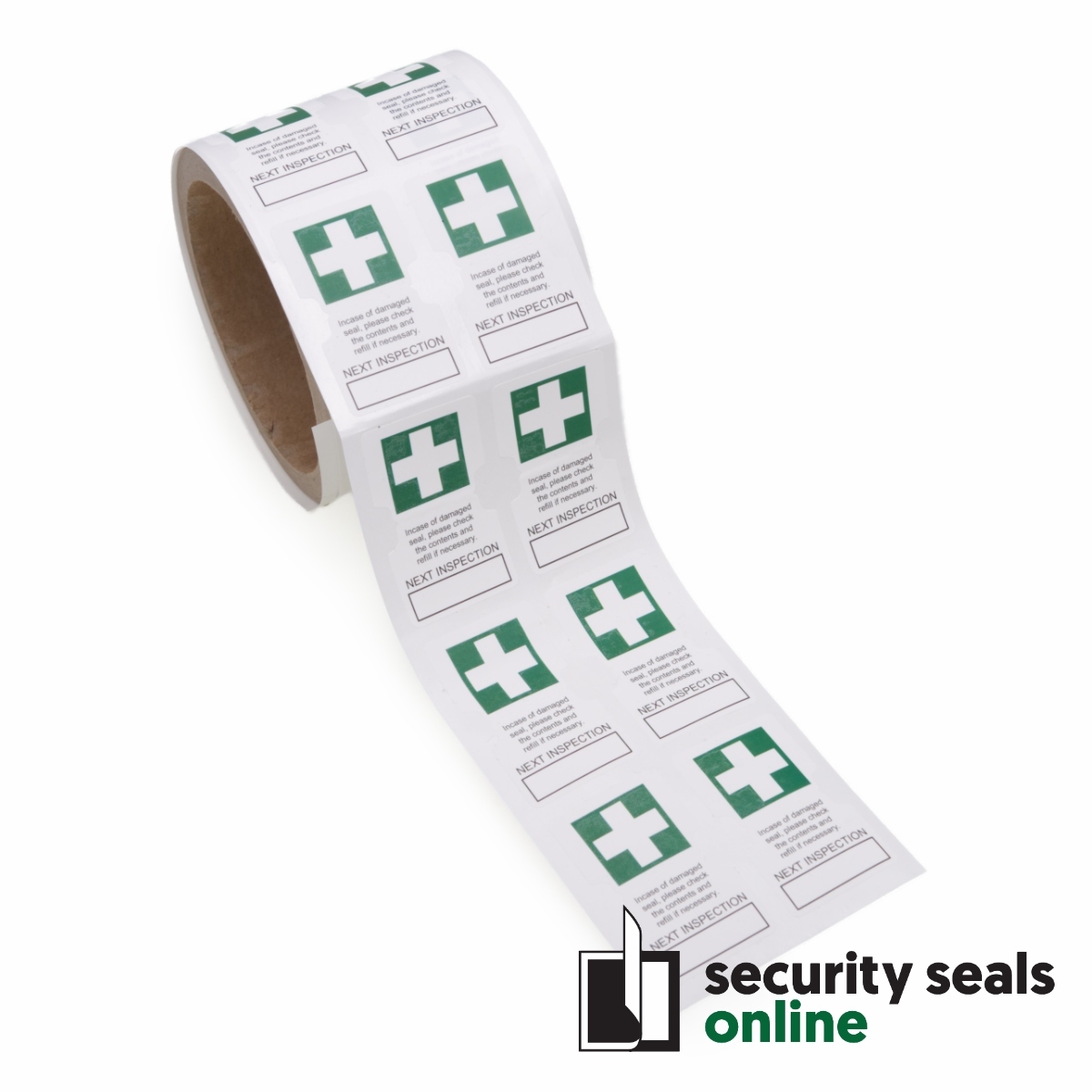 X-Safe 50x30mm NT First Aid Kit Security Seal Label @ Security Seals ...