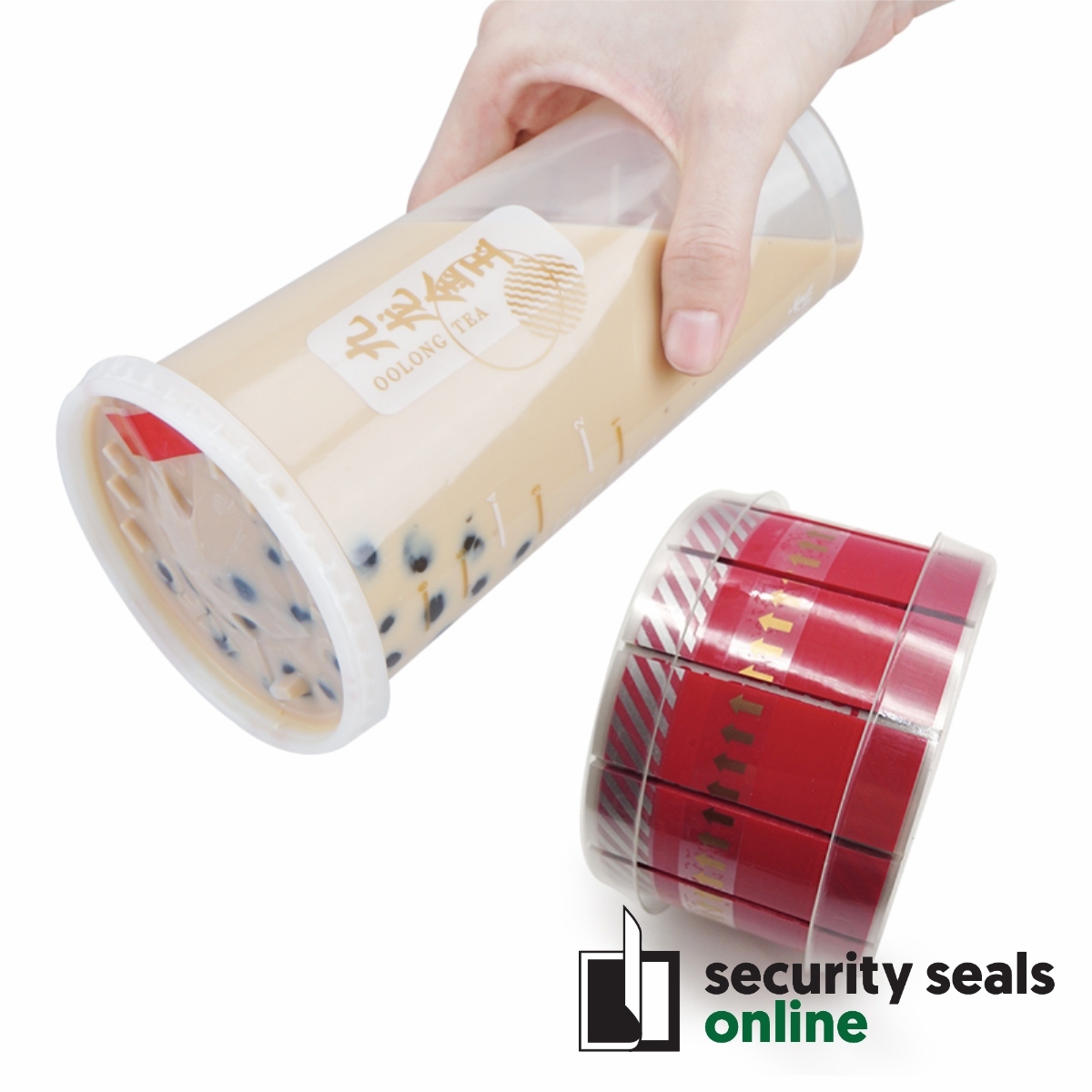 X-Safe TellTale™ Tabs 70mm mini strip Tamper Evident Seals @ Security ...