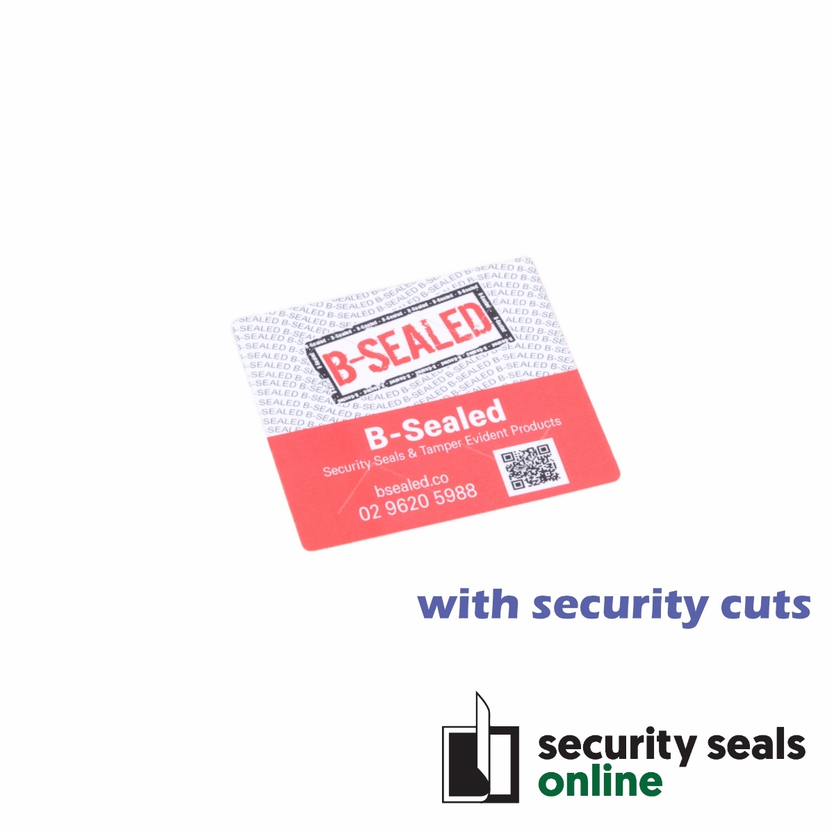 X-Safe 125x75mm Permanent TY Self Destruct labels @ Security Seals ...