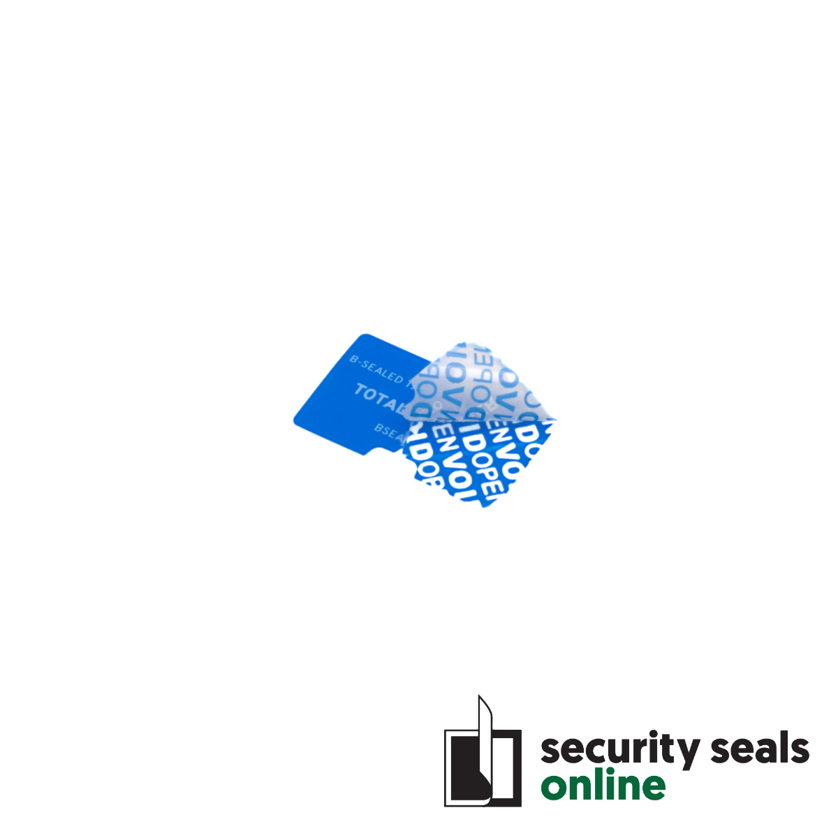 X-Safe 50x30mm Total-Transfer Hourglass-shaped labels @ Security Seals ...