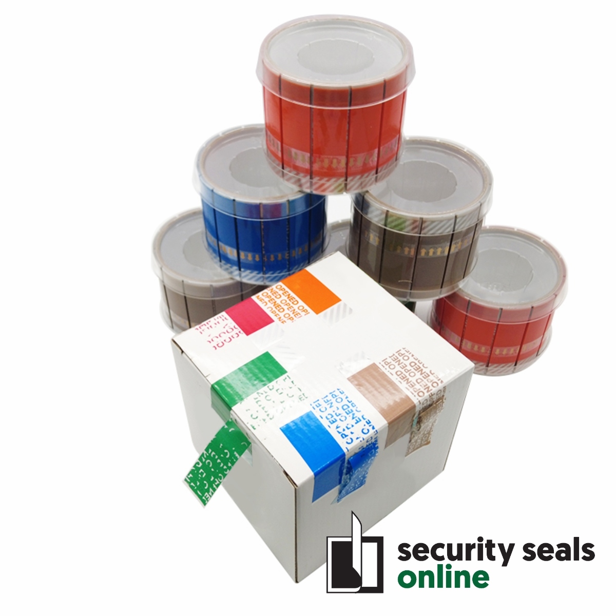 X-Safe TellTale™ Tabs 55mm mini strip Tamper Evident Seals @ Security ...