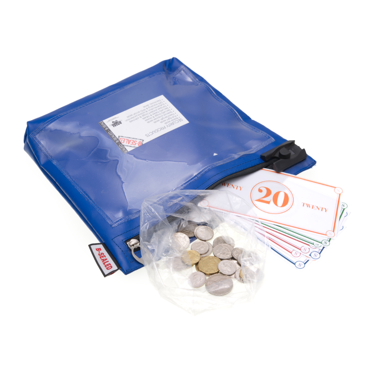 Medium Cash Bag @ Security Seals Online by B-Sealed