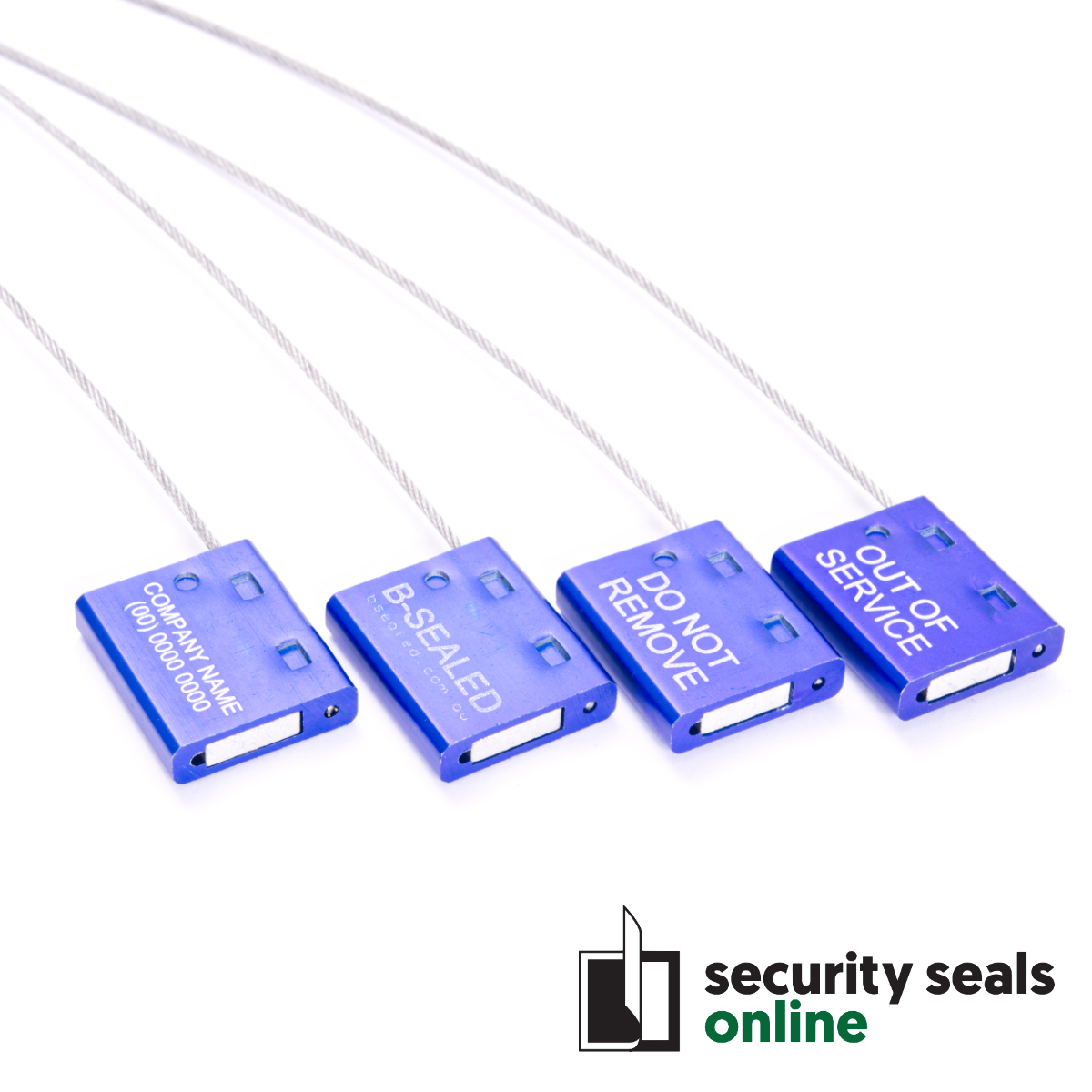Customised Pull-Tight Cable Steel Wire Seals @ Security Seals Online by ...
