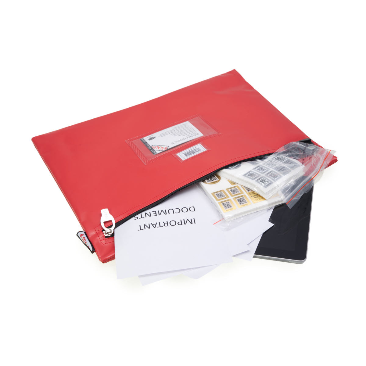 Small Security Satchel Bag @ Security Seals Online by B-Sealed