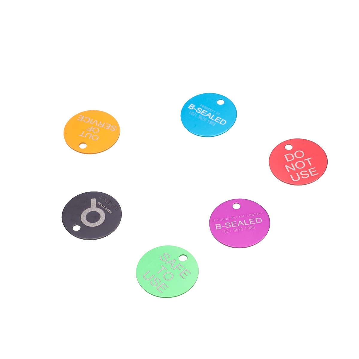 Metal tags @ Security Seals Online by B-Sealed