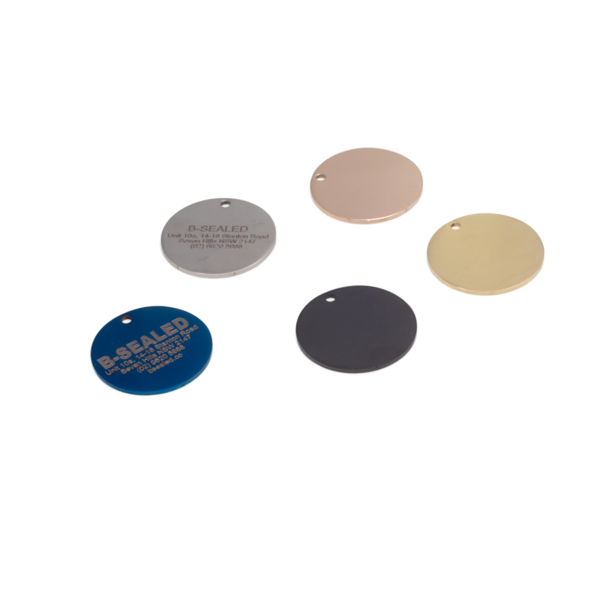 Metal tags @ Security Seals Online by B-Sealed