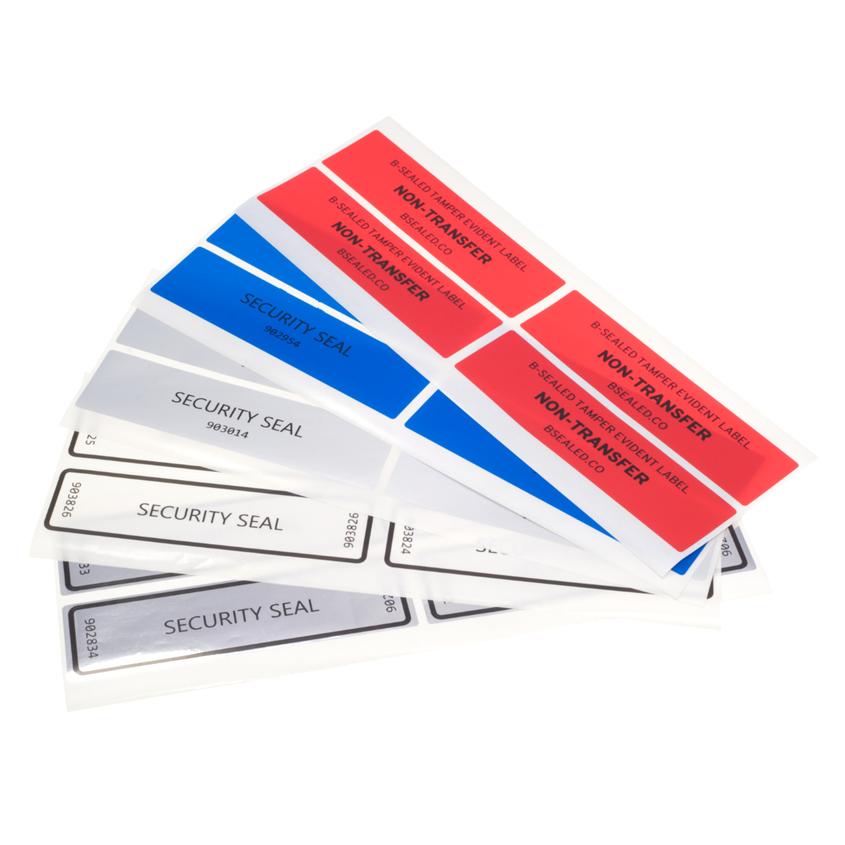 X-Safe 150x38mm Non-Transfer Label @ Security Seals Online by B-Sealed