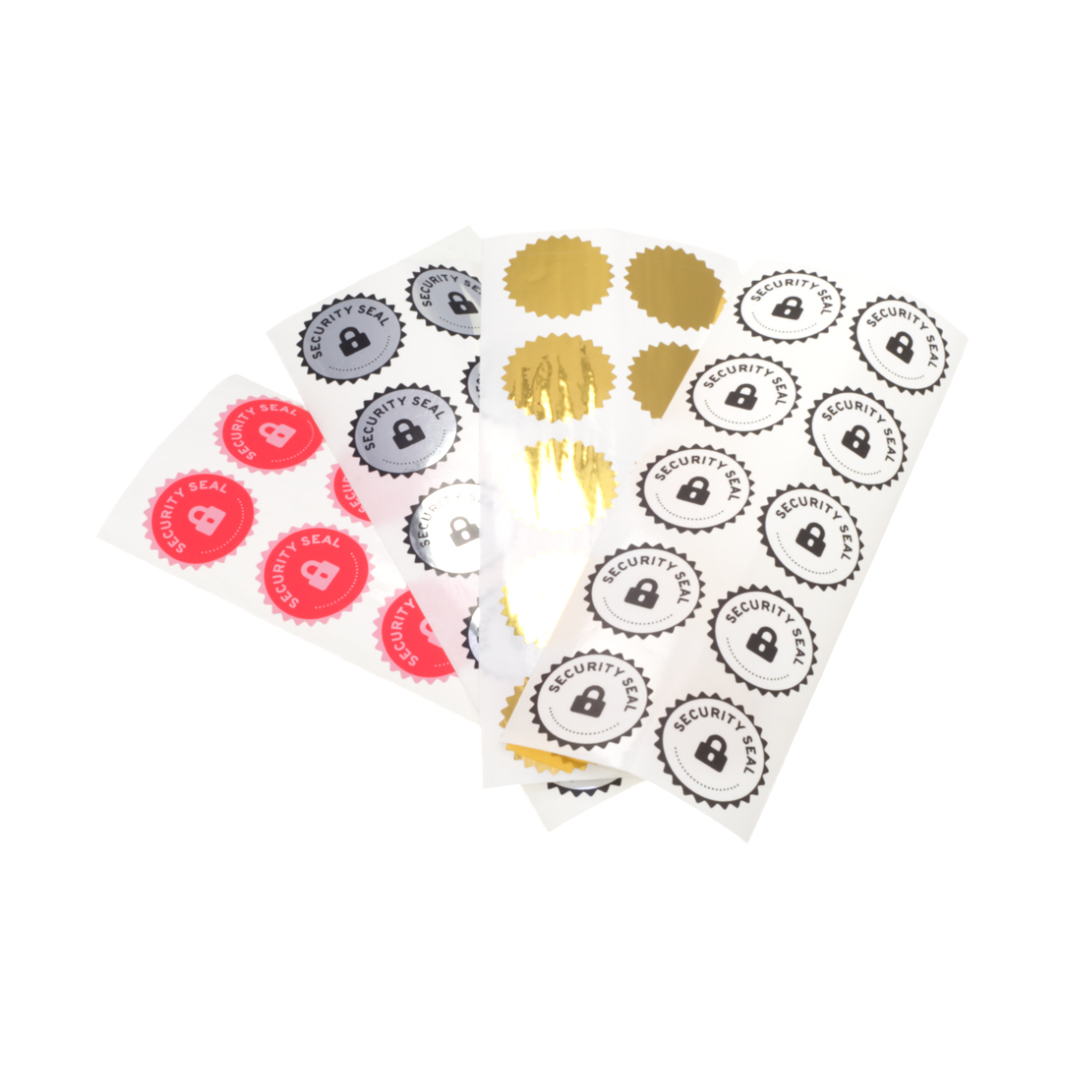 X-Safe Round Starburst Total-Transfer labels @ Security Seals Online by ...